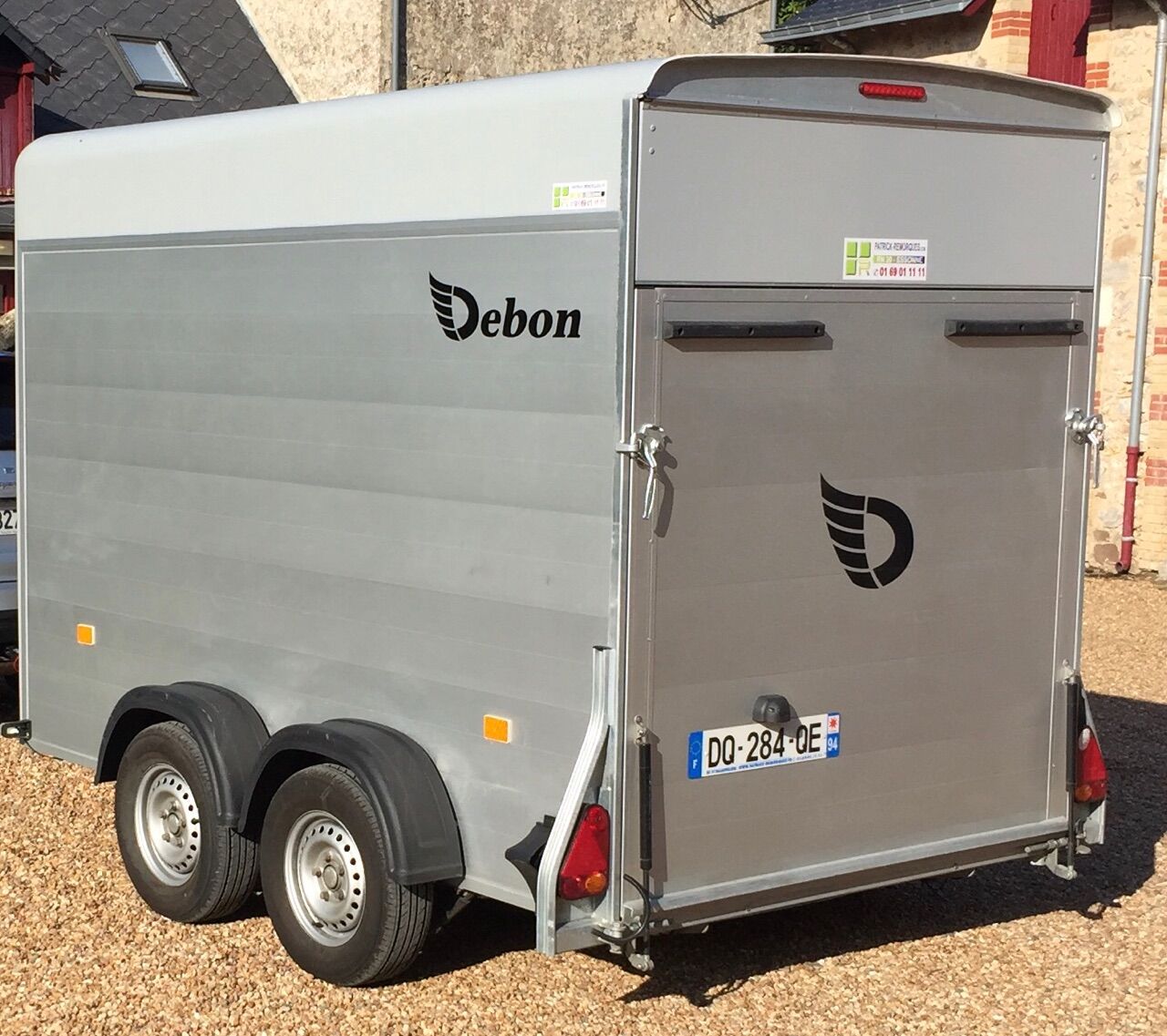 Remorque fourgon fermée occasion - Annonces de remorques d'occasion ...