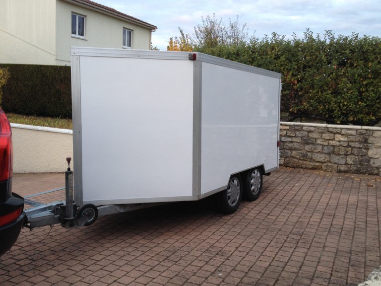 Remorque fourgon fermée occasion - Annonces de remorques d'occasion ...