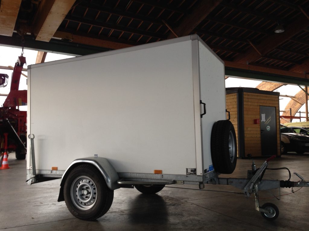 REMORQUE SARIS H200 FOURGON 1500 - Remorque occasion